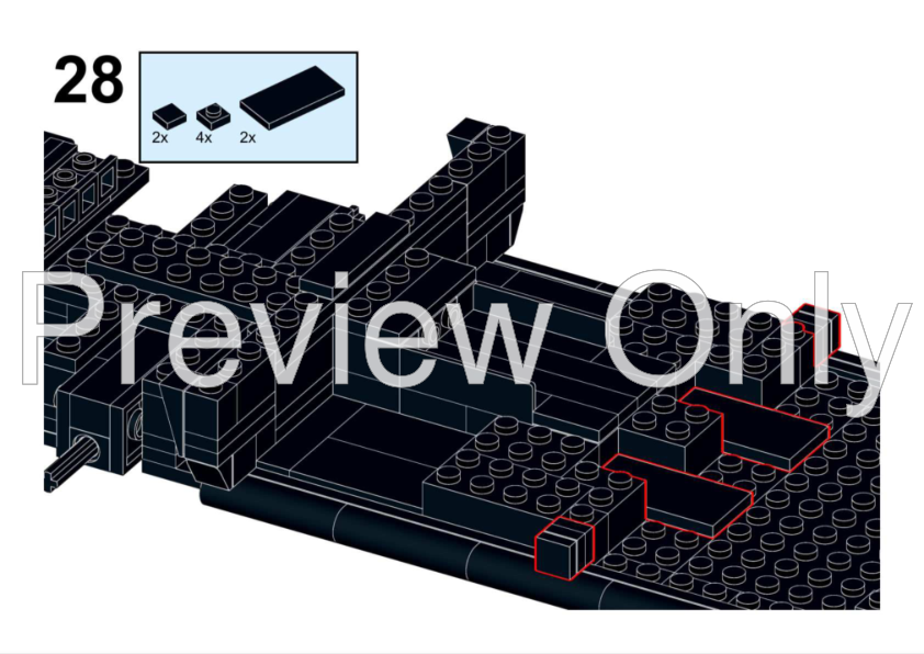 LEGO MOC Chevrolet Avalanche Scale 16w (1:14.5) by LnSchmtt ...