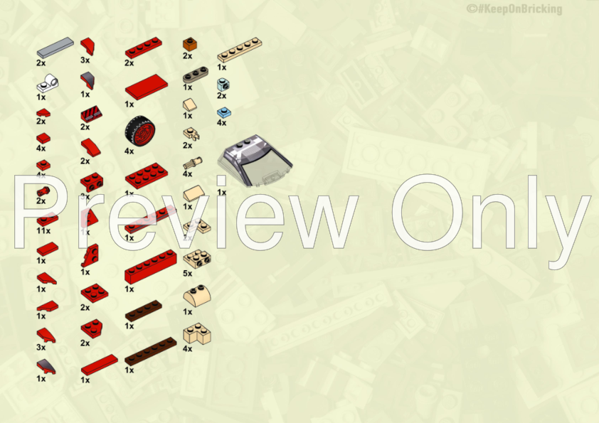 LEGO MOC 76921 15 in 1 mocs by Keep On Bricking | Rebrickable - Build ...