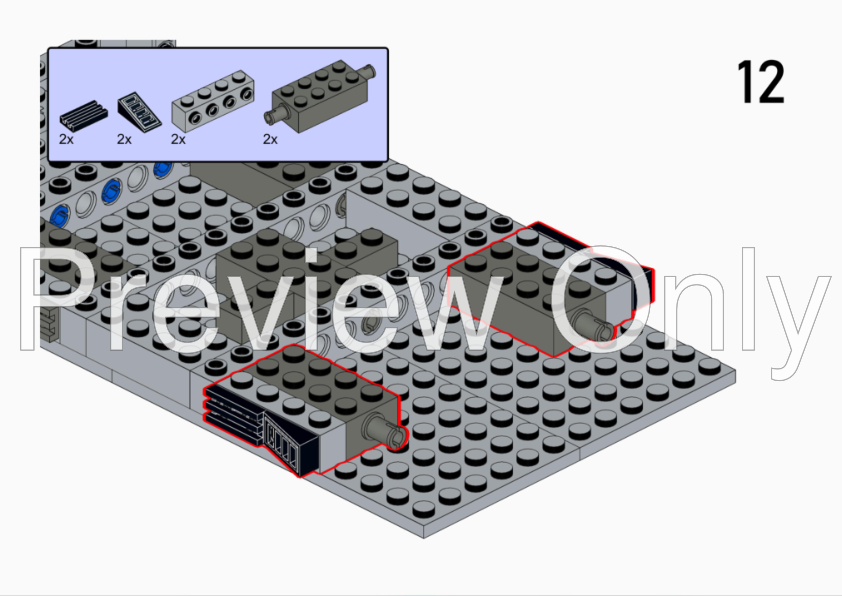 LEGO MOC-179190 SW Thrawn's Chimaera Imperial 1 class Destroyer Golden ...
