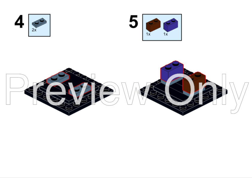 LEGO MOC Gale Brickheadz (Baldur's Gate 3) by Cryokina | Rebrickable ...