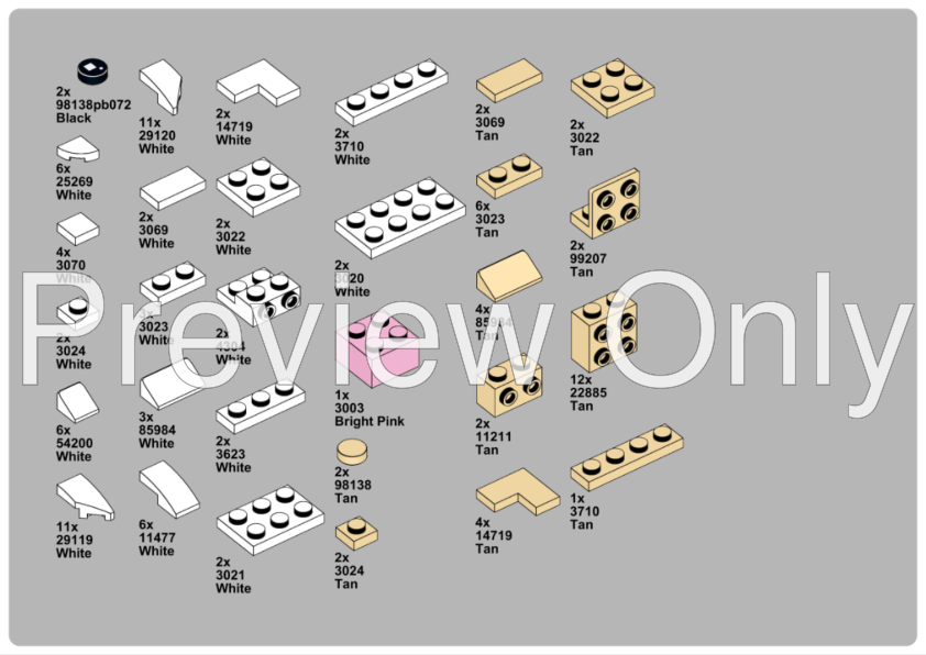 LEGO MOC DOTA 2 Zeus Brickheadz by ZephyrBuilds | Rebrickable - Build ...