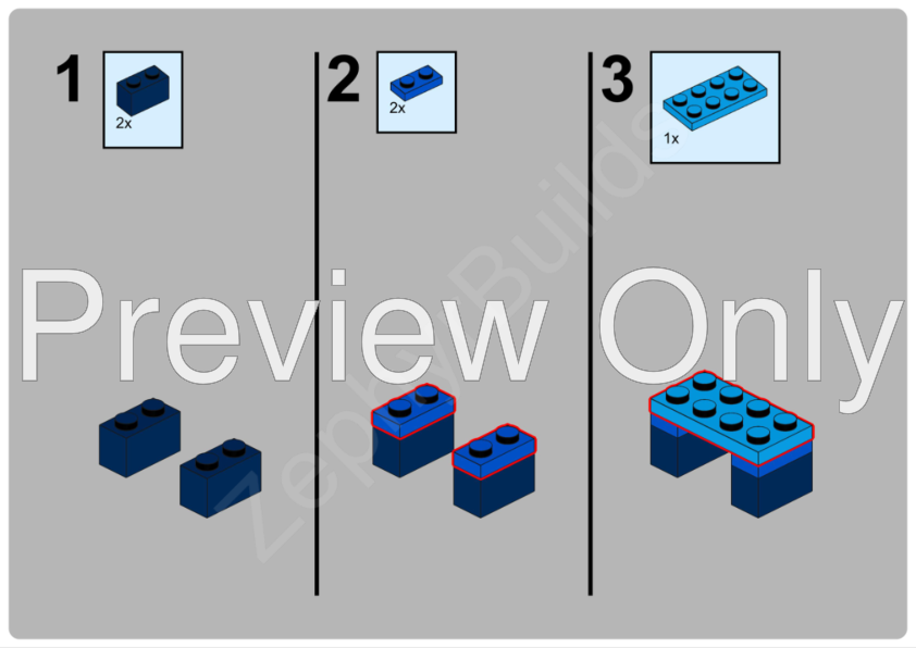 LEGO MOC DOTA 2 Zeus Brickheadz by ZephyrBuilds | Rebrickable - Build ...