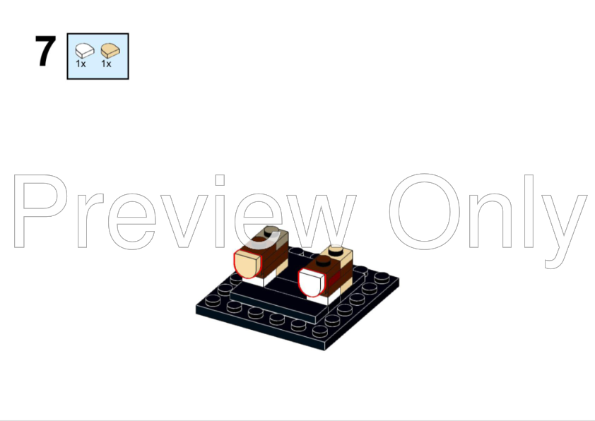 LEGO MOC-179365 Mayday Brickheadz by Ant0noo | Rebrickable - Build with ...