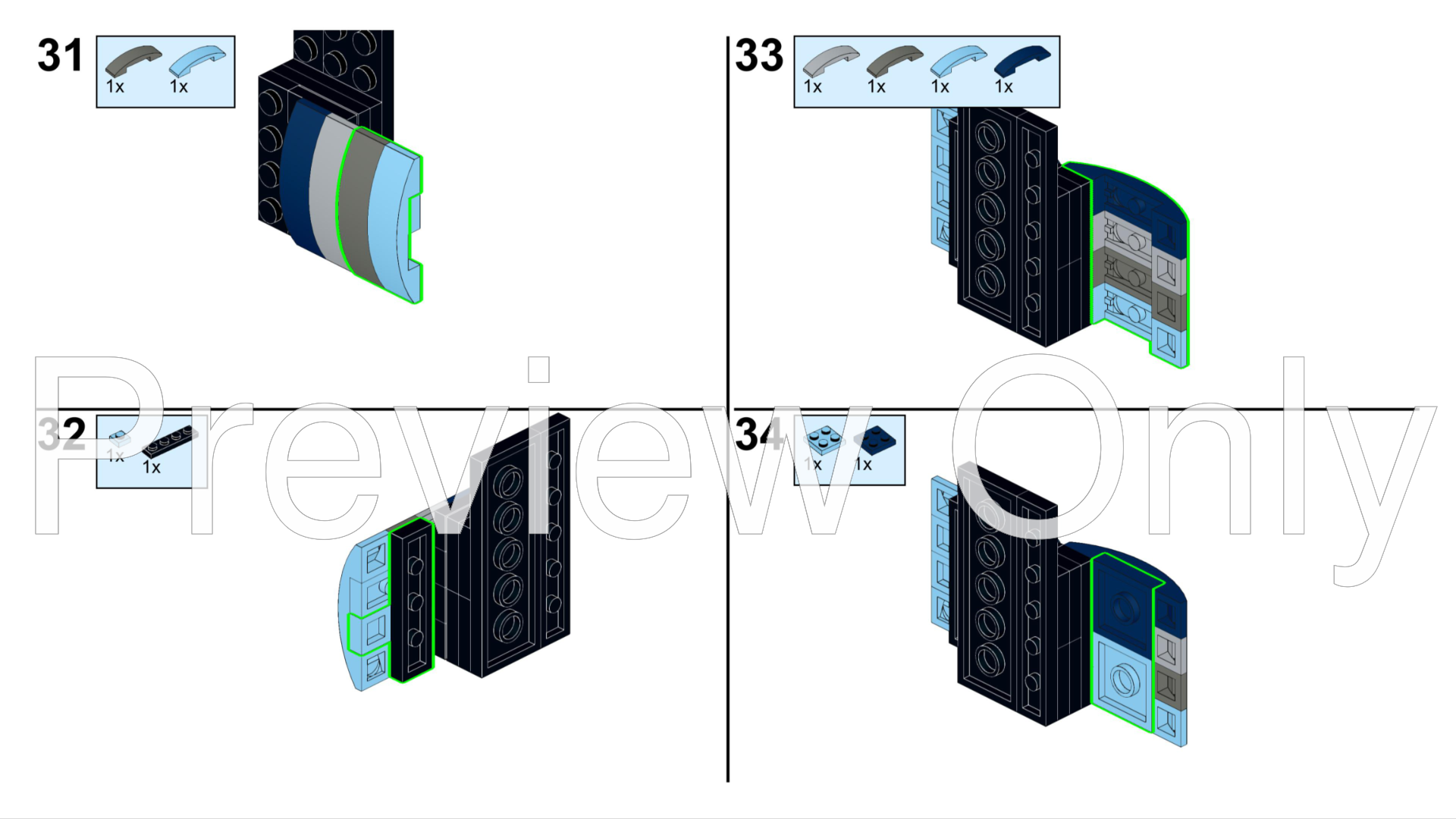 LEGO MOC vase by xiaowang | Rebrickable - Build with LEGO
