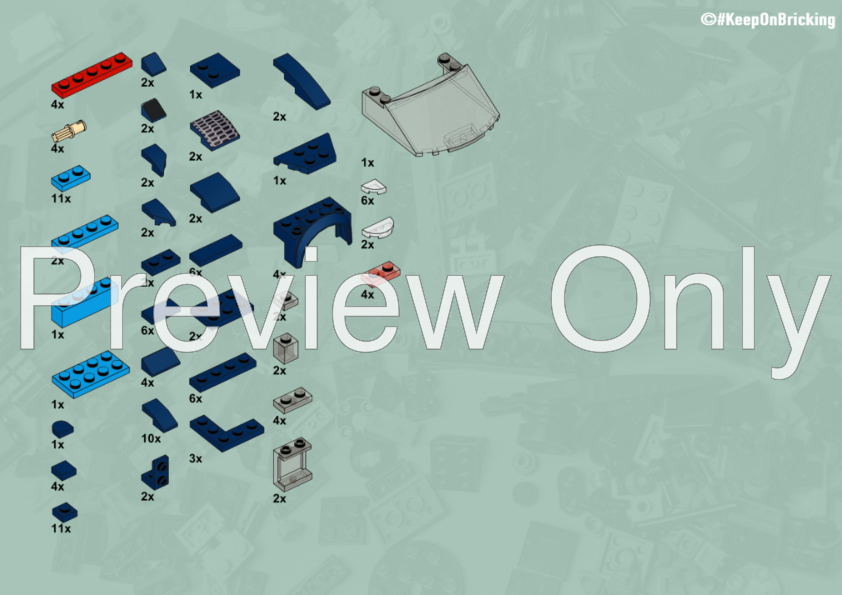 LEGO MOC 76920 Family Minivan by Keep On Bricking | Rebrickable - Build ...