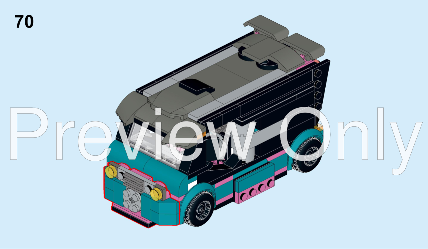 LEGO MOC 60406 Race Van and HotRod by PeterSzabo | Rebrickable - Build ...