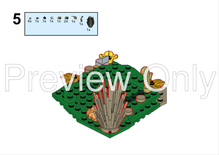 LEGO MOC Phantom's Den in Wolfpack Woods by dariofol | Rebrickable ...