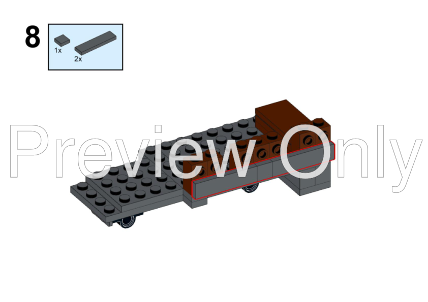 LEGO MOC WW1 Armoured Autocar by Gregnat3 | Rebrickable - Build with LEGO