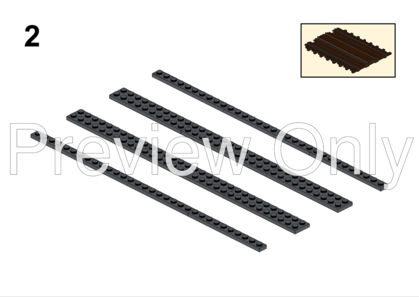 LEGO MOC L Track Collection: Track (normal.6studs) by EMRE_04 ...