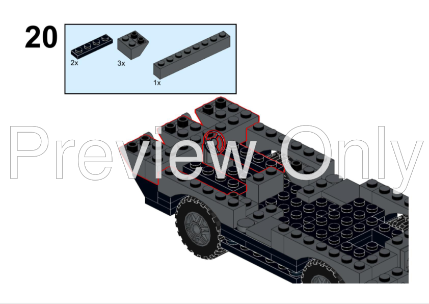LEGO MOC BRDM 2 by RedAfolPL | Rebrickable - Build with LEGO