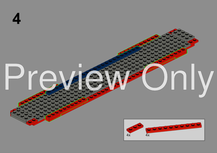 LEGO MOC Santa Fe - 8 wide carriages and low cost build! by ...