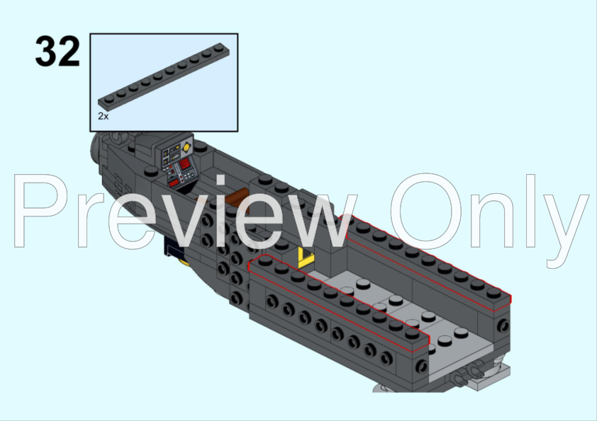 LEGO MOC Helldivers 2 "Pelican" Shuttle by Al3xW40 | Rebrickable ...