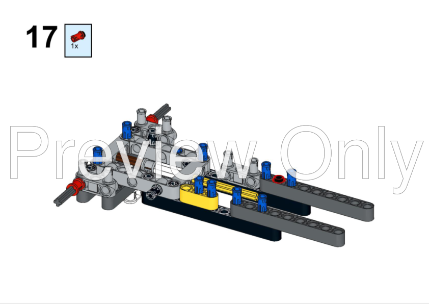 Lego Moc 42178 Model B Telehandler By Wojwachbricks Rebrickable