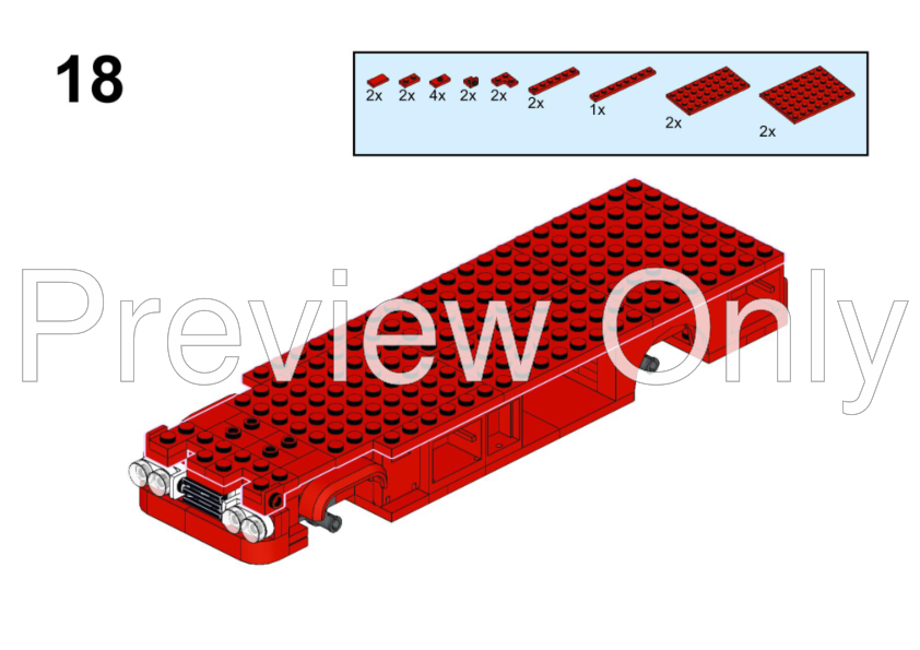 LEGO MOC Coke Truck by timothyng | Rebrickable - Build with LEGO