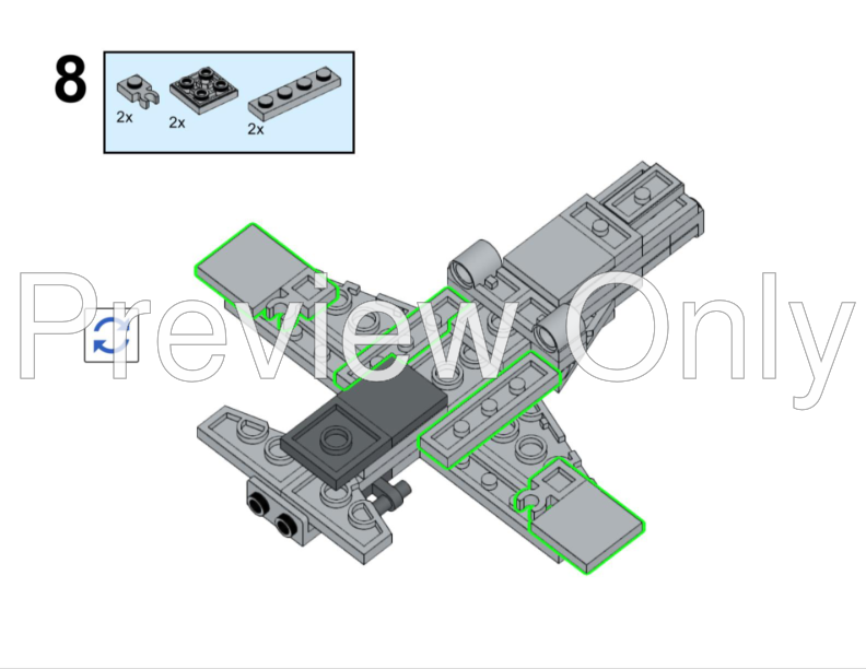 LEGO MOC F18 by Klinmax by KlinMax | Rebrickable - Build with LEGO