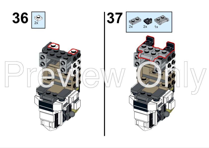 LEGO MOC Atlas Titan from Titanfall by RabidFleaBuilds | Rebrickable ...