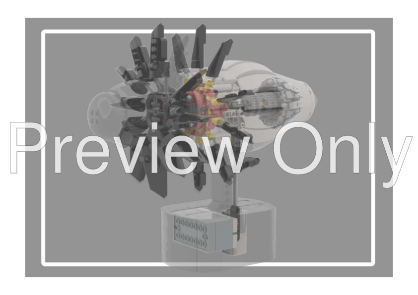 LEGO MOC CFM RISE engine by Levihathan | Rebrickable - Build with LEGO