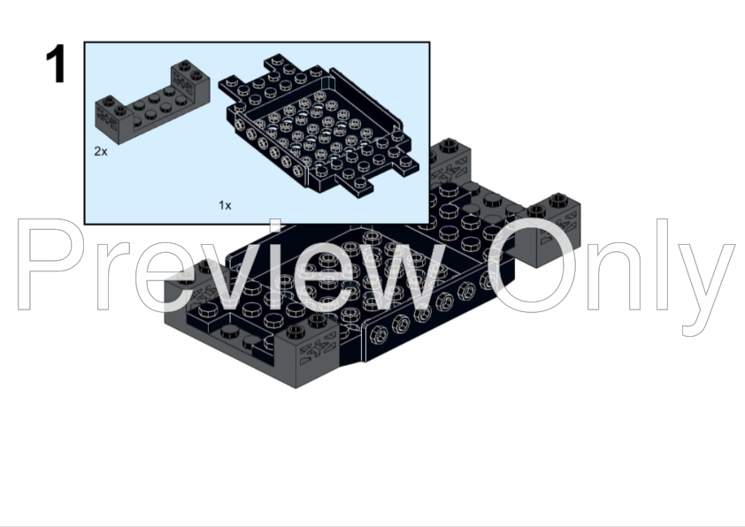 LEGO MOC 76914 Ferrari 330 P4 by ZacMontesquieu | Rebrickable - Build ...