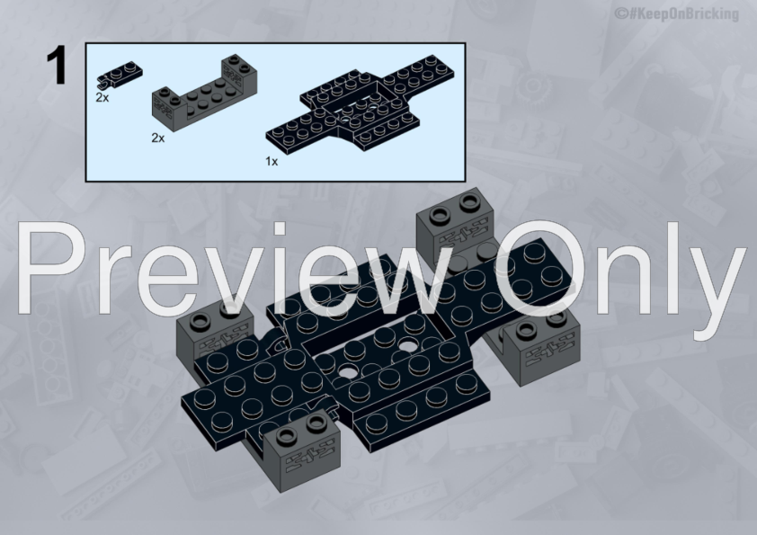 LEGO MOC 76279 5IN1 mocs by Keep On Bricking | Rebrickable - Build with ...