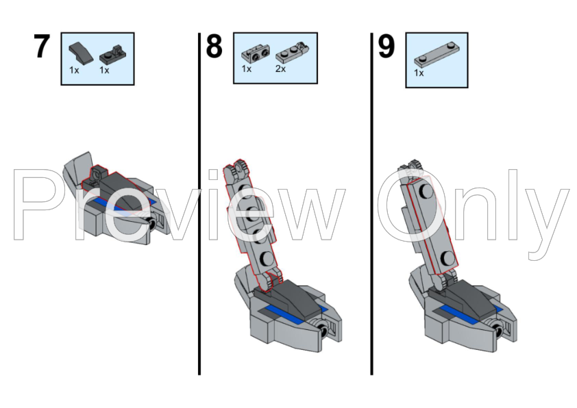 LEGO MOC The Clone Wars 501st AT-RT by u_brick | Rebrickable - Build ...