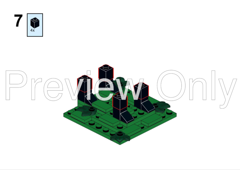 LEGO MOC Wooly Sheep by YellowDonut | Rebrickable - Build with LEGO