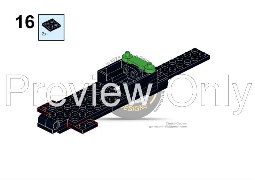 LEGO MOC-180179 F1 Stake F1 Team Kick Sauber - C44 by CGForceDesigns ...