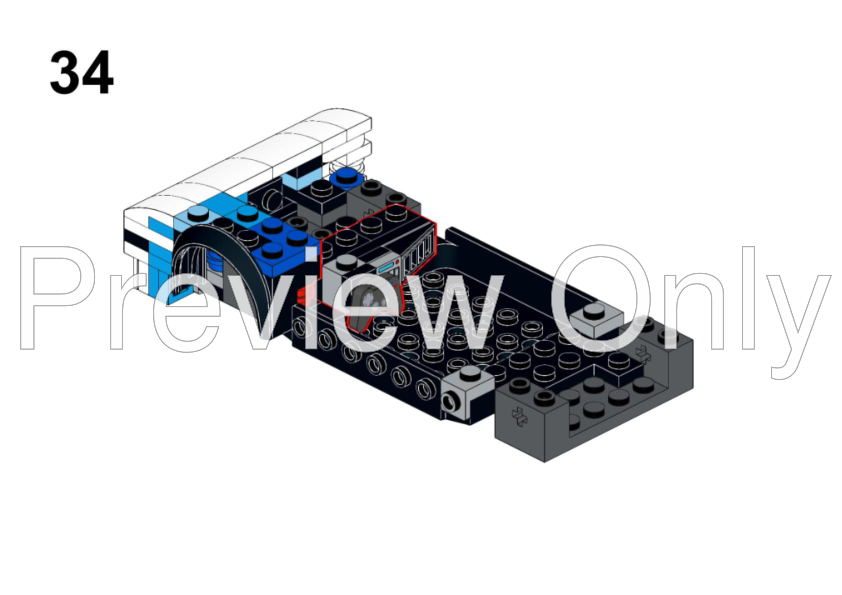 LEGO MOC 76922 - BMW M1 Procar by JD Performance | Rebrickable - Build ...