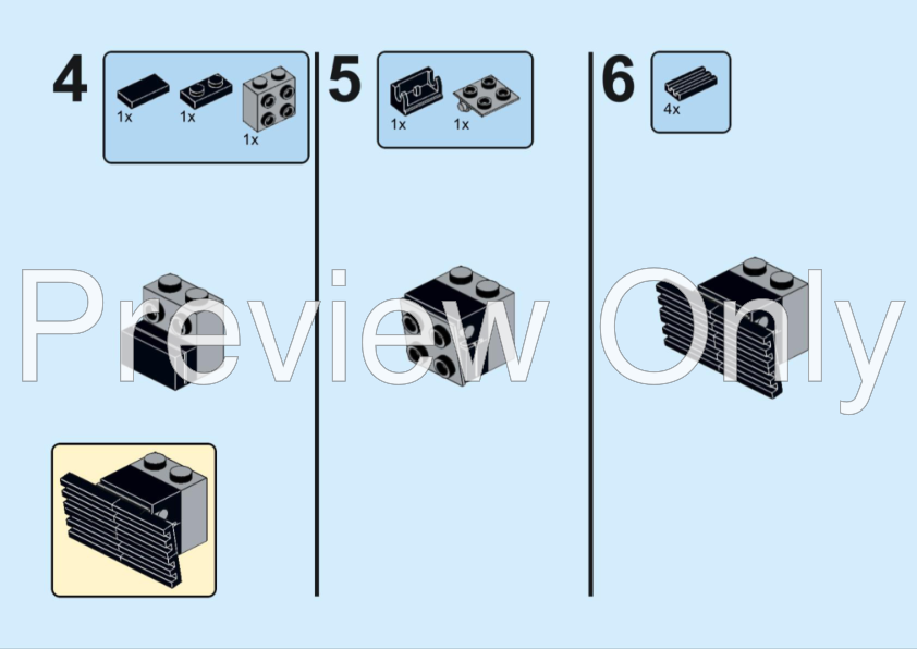 LEGO MOC Suppressor UPV by Wacky | Rebrickable - Build with LEGO