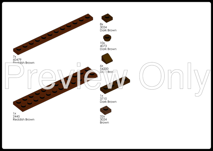 LEGO MOC Wolf Pack Display with wolf head by Thomus_Bean | Rebrickable ...