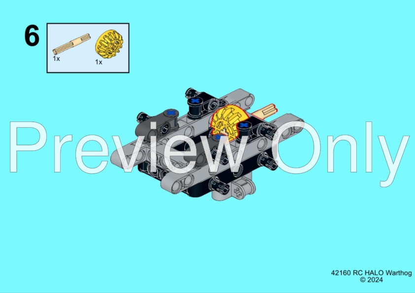 LEGO MOC 42160 RC HALO Warthog (Audi RS Q e-tron Alternate build) by ...