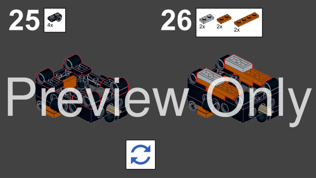 LEGO MOC Chopper by ron_mcphatty | Rebrickable - Build with LEGO