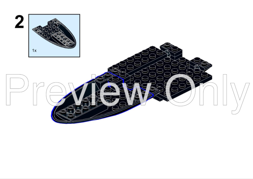 LEGO MOC CT-17 Silencer | 60430 Interstellar Spaceship alt-build by ...