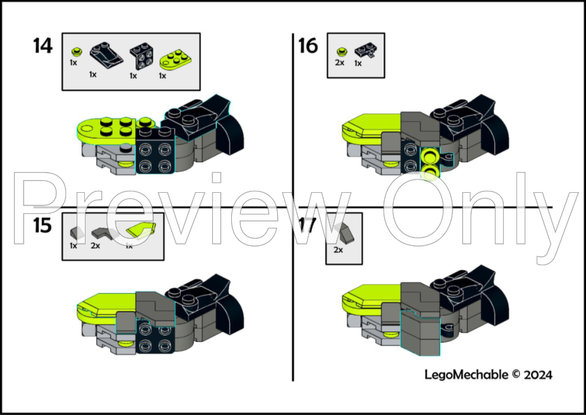 LEGO MOC Nuclear War Armor by LegoMechable | Rebrickable - Build with LEGO