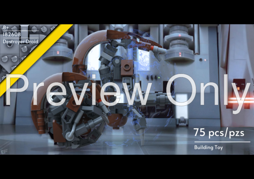 LEGO MOC Imperial Droideka/Destroyer Droid V4 by MOCaBrick ...