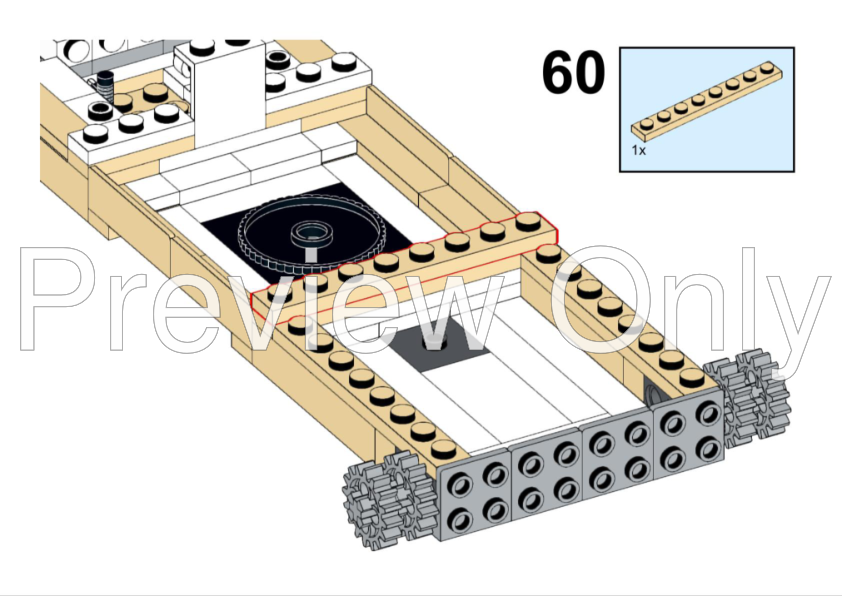 Lego Moc Challenger 1 Mbt By Simonelovisa01 Rebrickable Build With Lego
