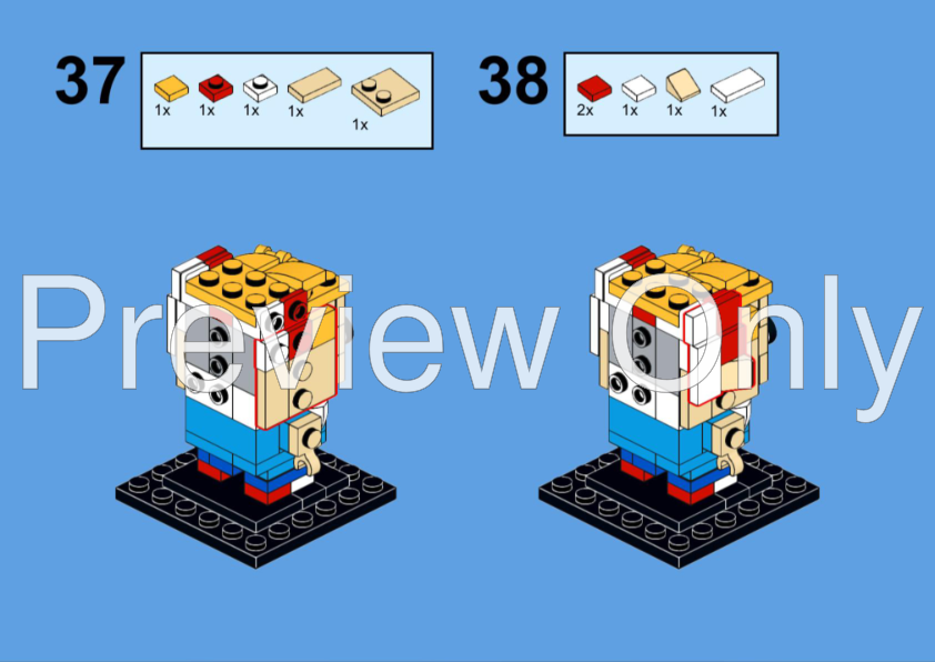 LEGO MOC Snap, Crackle and Pop Brickheadz (Rice Krispies) by Penguins ...