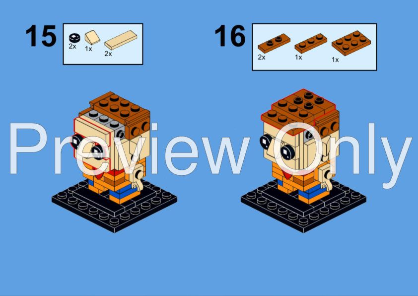 LEGO MOC Snap, Crackle and Pop Brickheadz (Rice Krispies) by Penguins ...