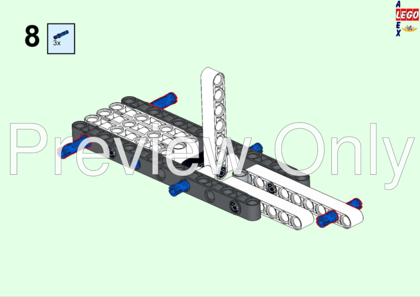 LEGO MOC Helicopter Mi-26 42167 Alternative by ErikGS | Rebrickable ...