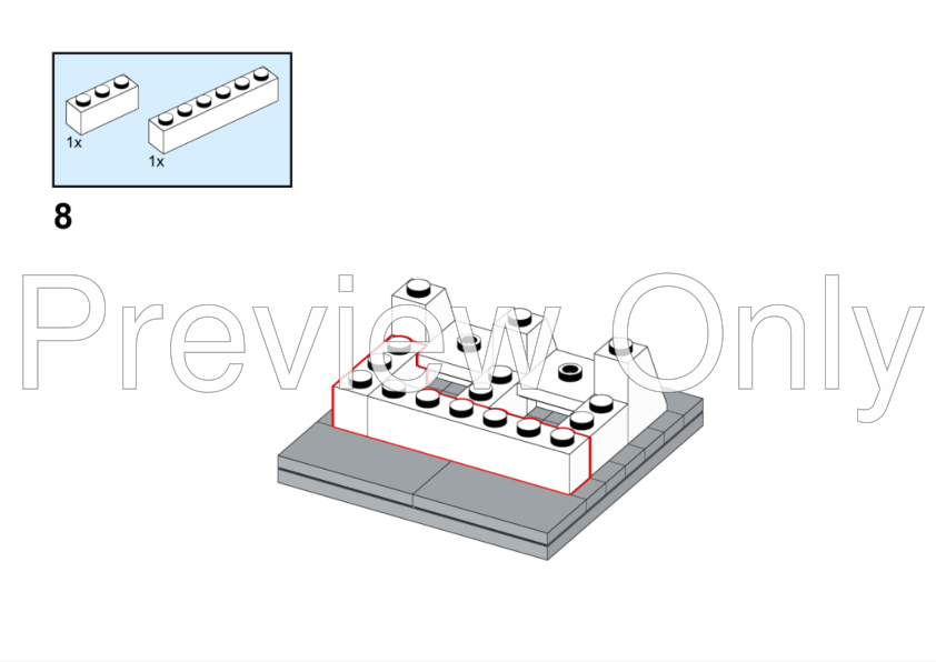 LEGO MOC Diving tower by Brick North | Rebrickable - Build with LEGO