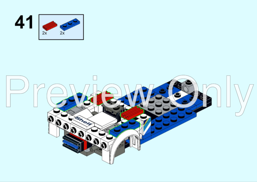 LEGO MOC Peugeot 405 Turbo16 Pikes Peak Variant - Speed Champions 8 ...