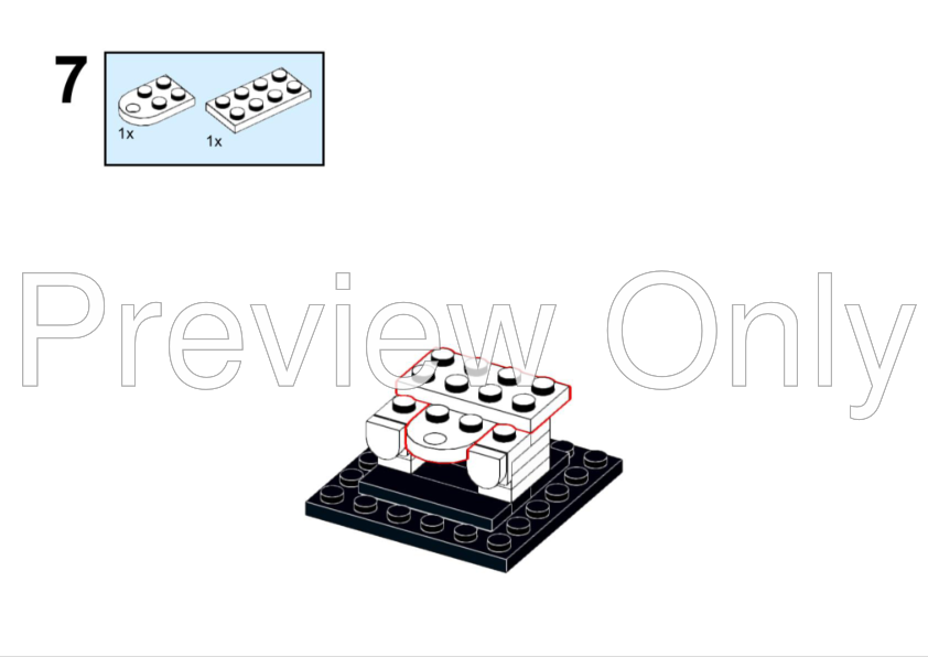 LEGO MOC Gregor Brickheadz by Ant0noo | Rebrickable - Build with LEGO