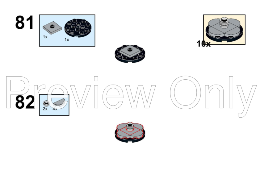 LEGO MOC Pony Unicorn Guards by GargonLe | Rebrickable - Build with LEGO