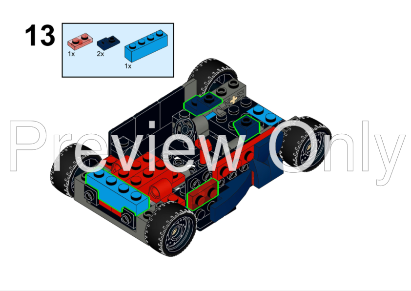 Lego Moc 76920 Vw Golf By Kmpmocs Rebrickable Build With Lego