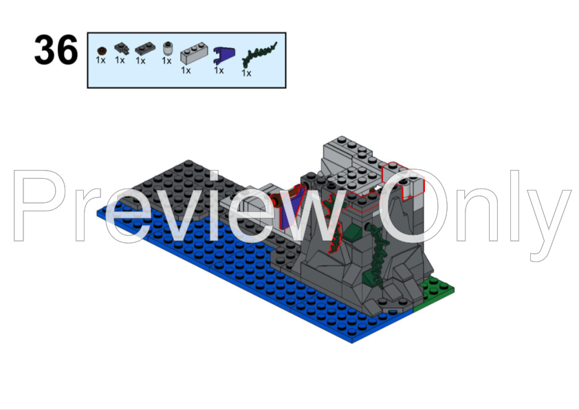 LEGO MOC River Port - Medieval Village by MidiBricks | Rebrickable ...