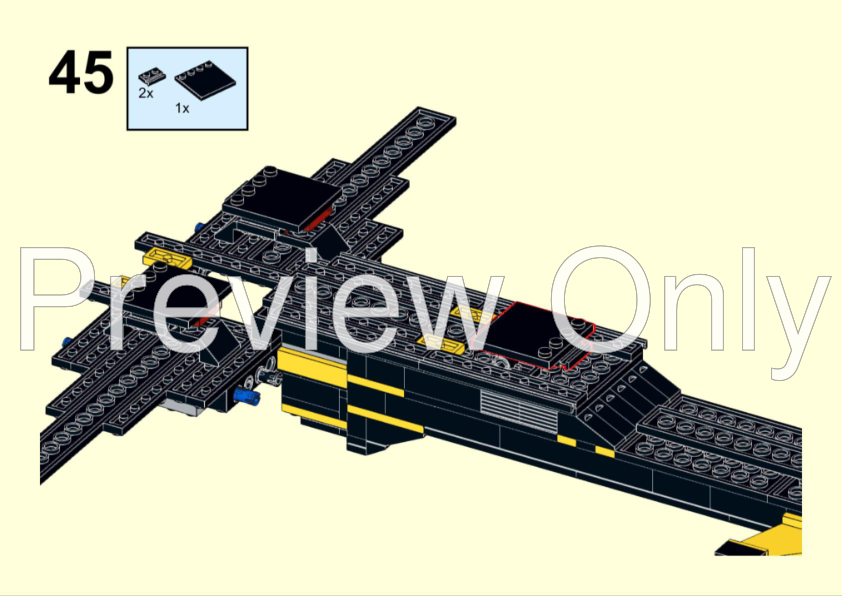 LEGO MOC Zenith-9500 Star Splitter (Blacktron Version) by Camobricktape ...