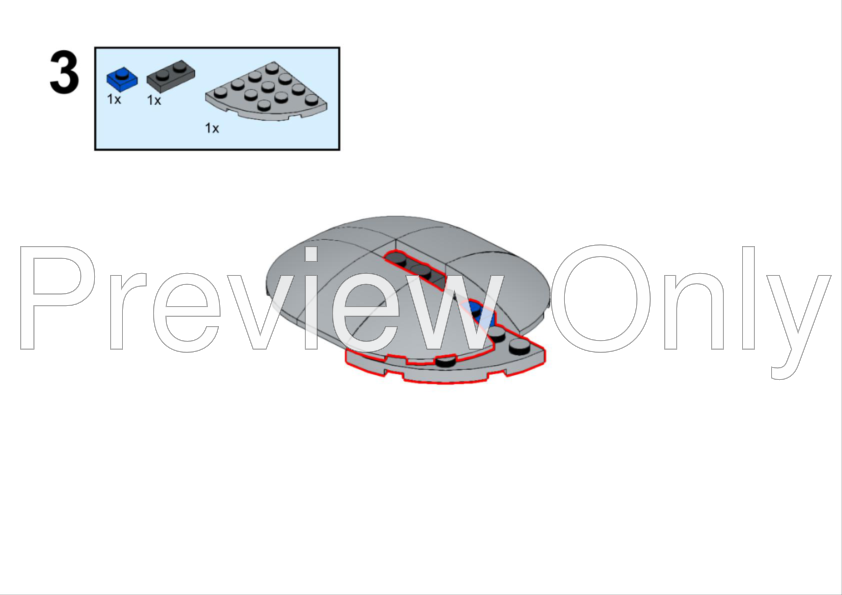 LEGO MOC Ocean Sunfish (Mola mola) by OrchardBuilds | Rebrickable ...