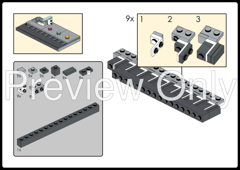 LEGO MOC Carvana - Micro Scale by Thomus_Bean | Rebrickable - Build ...