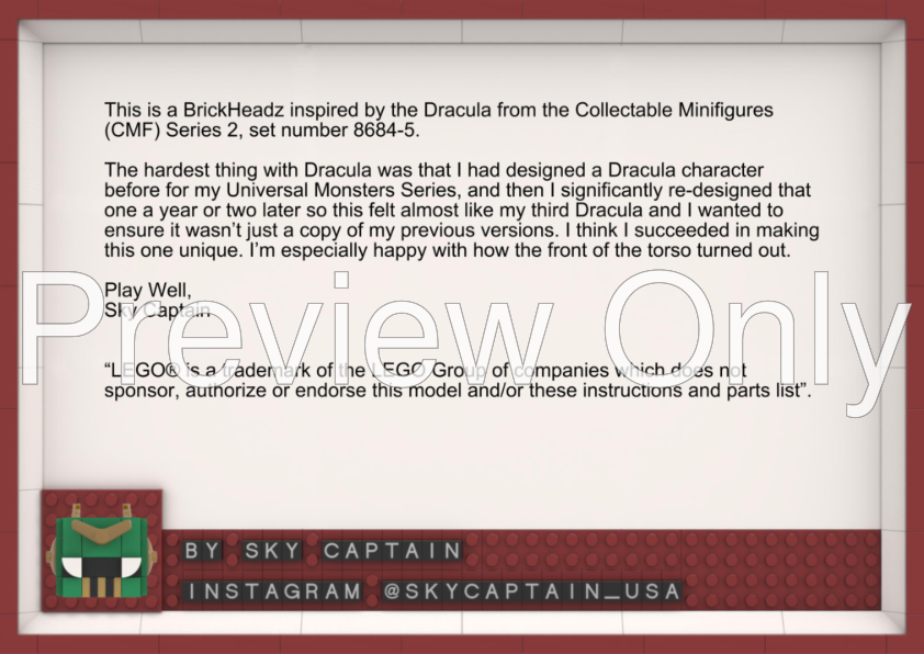 LEGO MOC Vampire by SkyCaptain | Rebrickable - Build with LEGO