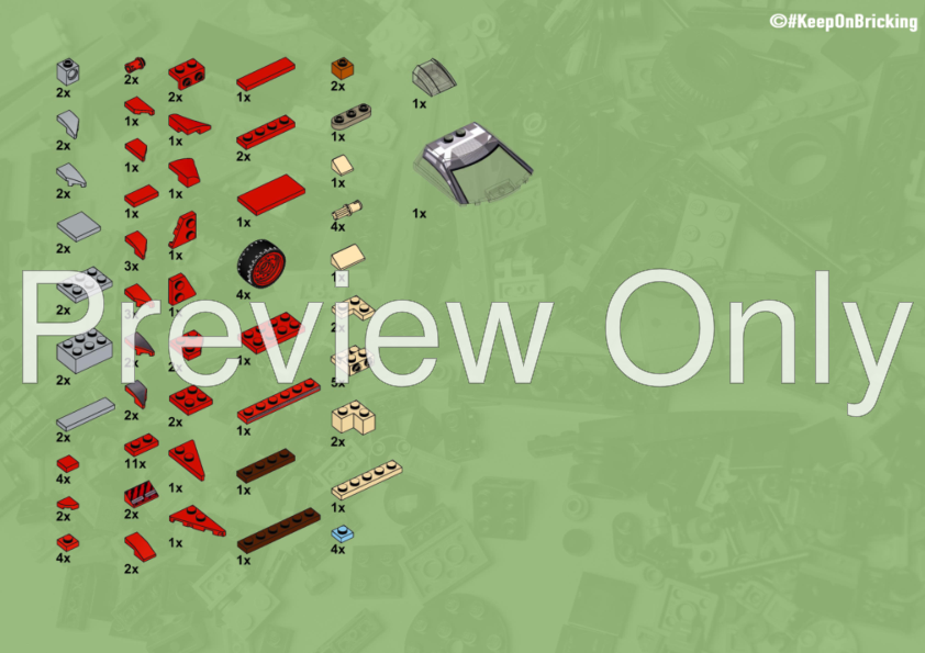 LEGO MOC 76921 Group B rally by Keep On Bricking | Rebrickable - Build ...