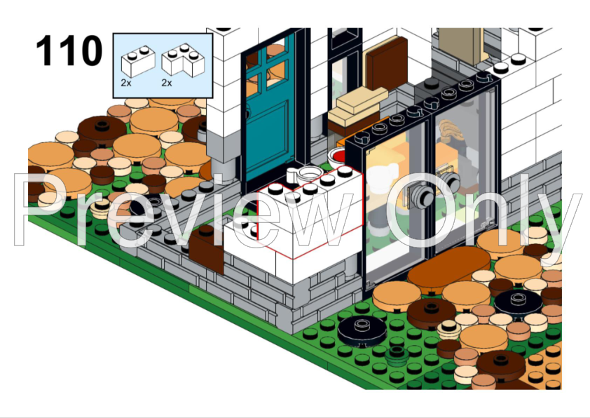LEGO MOC Very Cozy House Modular Alternate build of 2x31139 by re ...